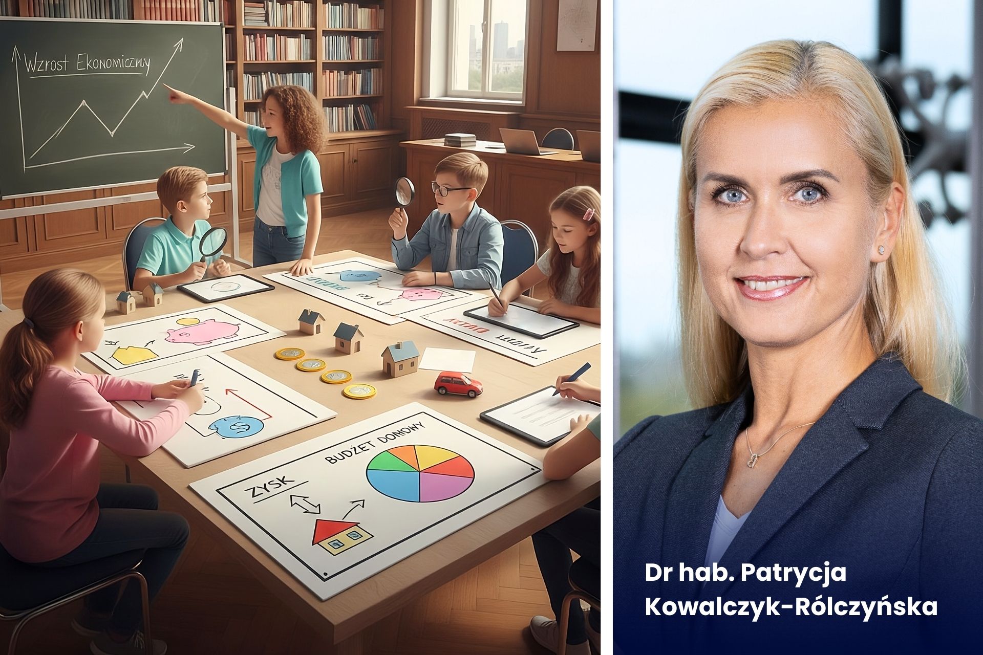 Ekonomia na serio, ale dla dzieci. Z dr hab. Patrycją Kowalczyk ...